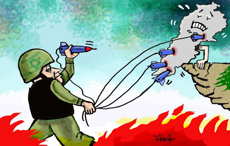 Leba-NOn WAR !! | Cartoon Movement